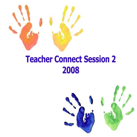 Teacher Connect session 2 | PPT