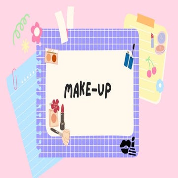 MAKEUP VOCAULARY Basic words to practice | PDF
