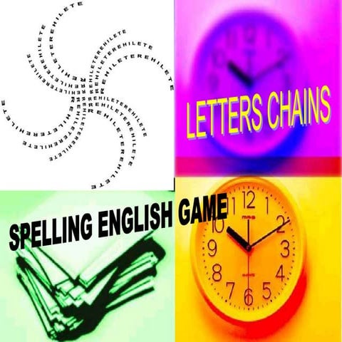 SPELLING ENGLISH GAME | PPT