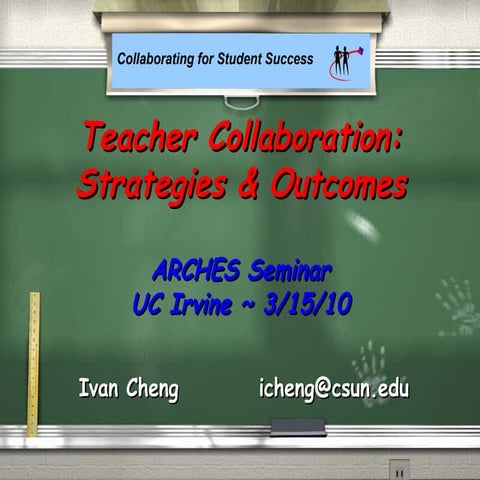 Teacher collaboration | PPT