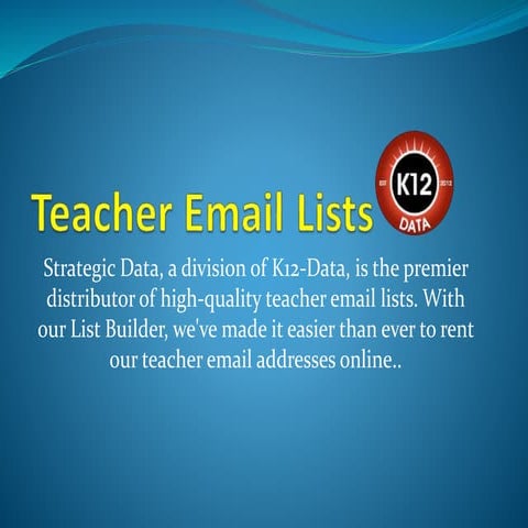 Teacher email | PPTX