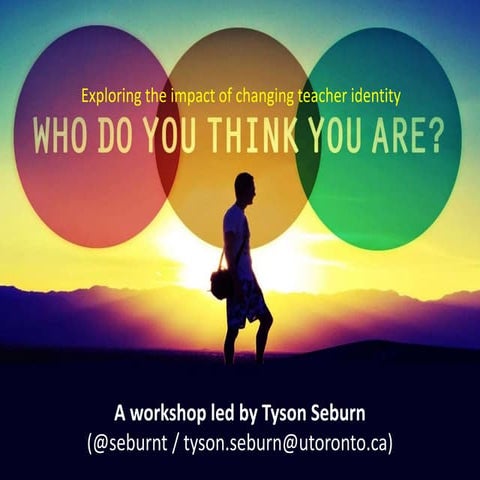 Teacher identity | PPTX