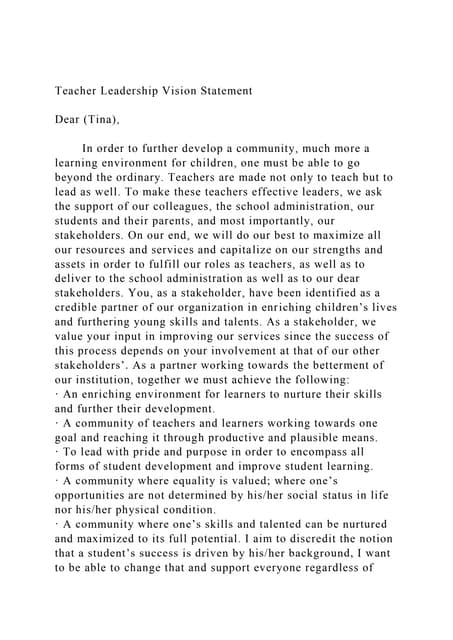 Role of teacher in school and community | PPTX | Education