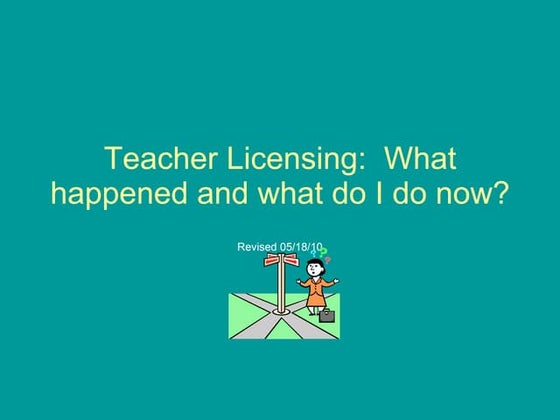 Teacher Standard_License | PDF