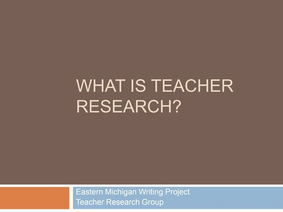 Research based teaching strategy | PPTX