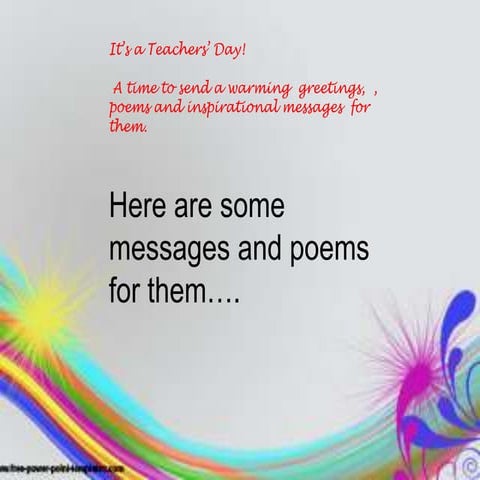 Teachers' Day Script 2016 (macunay) | DOCX