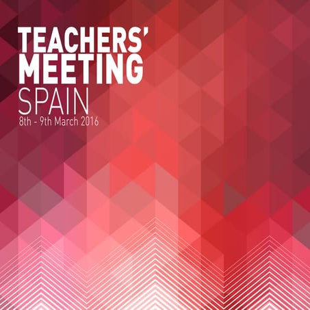 Last teachers' meeting | PDF