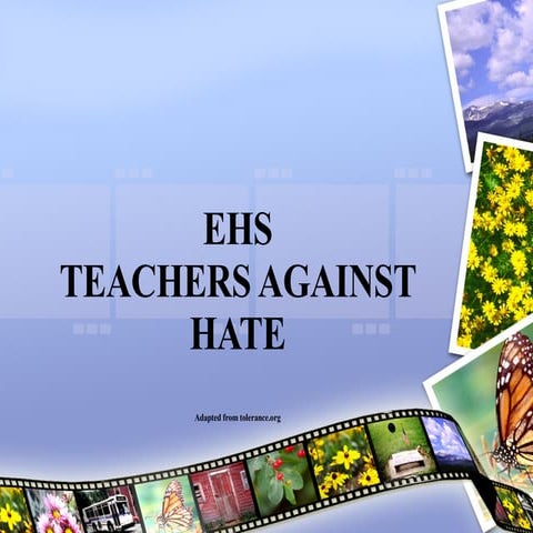 Teachers Against Hate | PPT