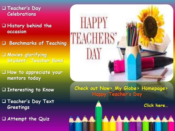 Happy teacher's day | PPT