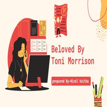 Beloved By Toni Morrison. .pptx