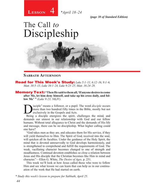 presentation on christian discipleship | PPTX