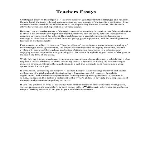 Teachers Essays.pdf