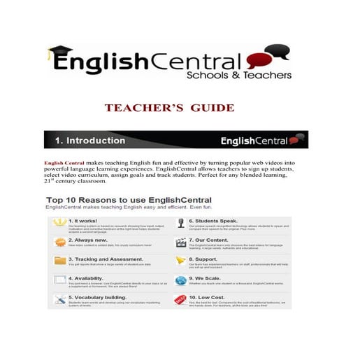 Teachers guide | PDF