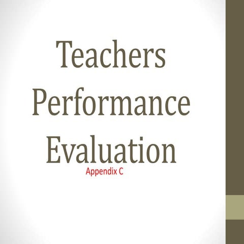 Teachers Performance Evaluation.pptx