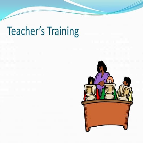 Teacher’s training | PPTX