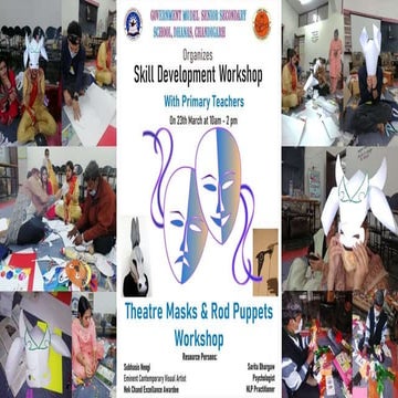 Teacher's training with govt school a skill development workshop | PPT
