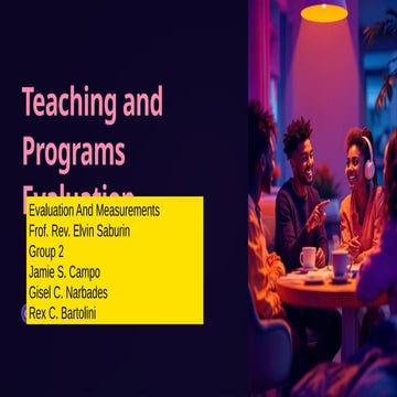 Teaching-and-Programs-Evaluation.pptxfrom | PPTX