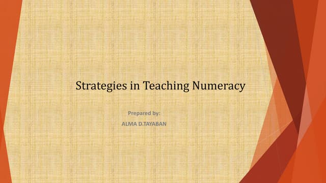 Polya's Problem-Solving Strategy | PPTX