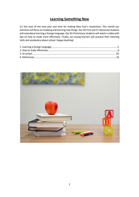 Benefits Of Learning A New Language At Any Age | PDF