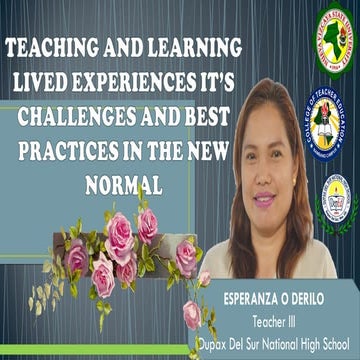 teaching and learning ppt sharing experience final.ppt