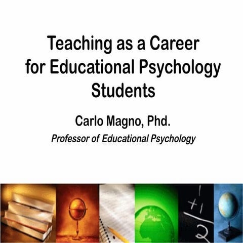 Teaching as a career | PPT