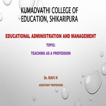 Teaching As A Profession.pptx