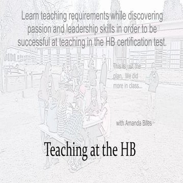 Effective Pony Club HB Teaching Lesson Plan | PDF