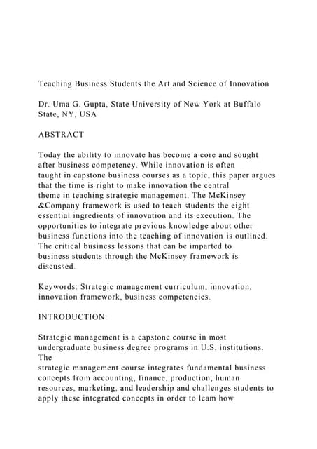 Emerging trend in entrepreneurship | PPT