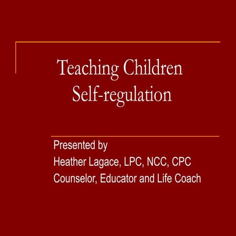 Zones of Regulation | PDF