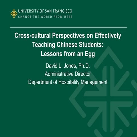 Teaching Chinese Students | PPTX