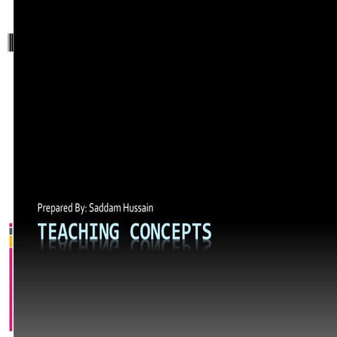 Teaching Concepts | PPT