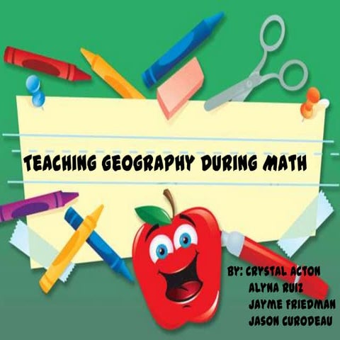 Teaching geography during math | PPTX