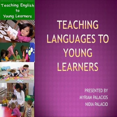 Teaching languages to young learners | PPT