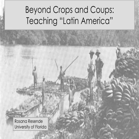 Teaching latin america | PPTX