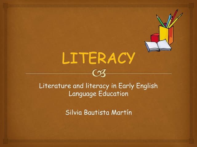 literacy ppt | PPTX