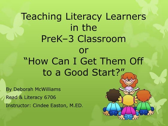 Emergent literacy | PPTX