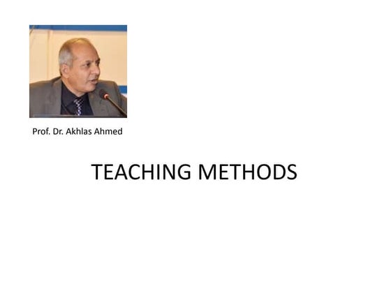 Teaching approaches, strategies, methods and techniques | PPTX