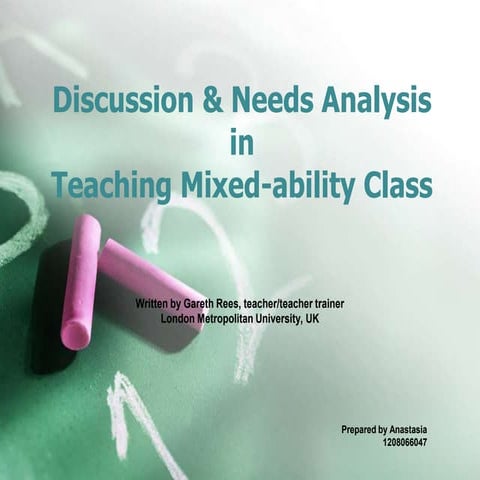 Teaching Mixed Ability Class | POTX
