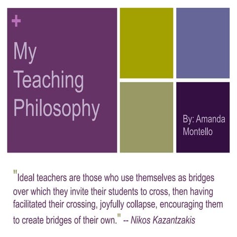 My Teaching Philosophy | DOCX
