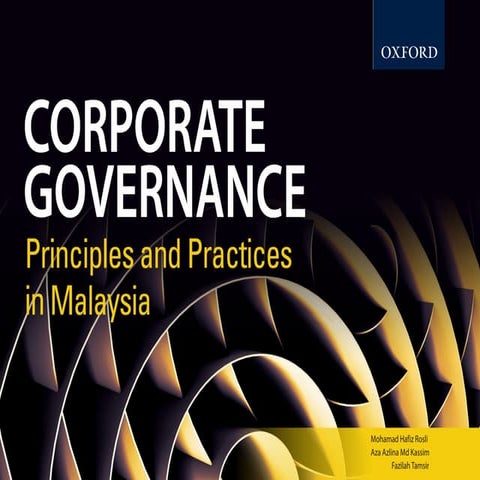 Teaching PowerPoint Slides Corporate Governance - Chapter 1.ppt