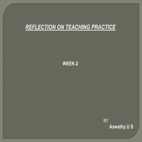 Teaching practice 2 | PPTX