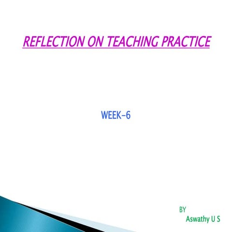 Teaching practice 6 | PPT