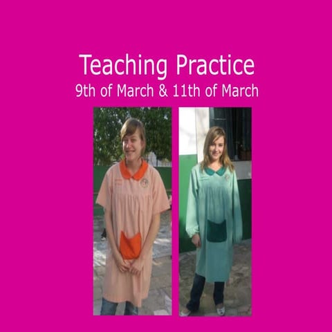 Teaching Practice Powerpoint 2 | PPTX