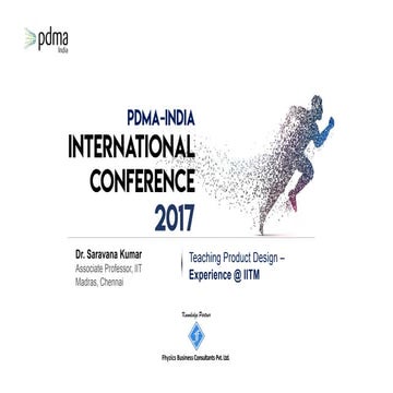 Teaching Product Design - Experience @ IITM | PDF