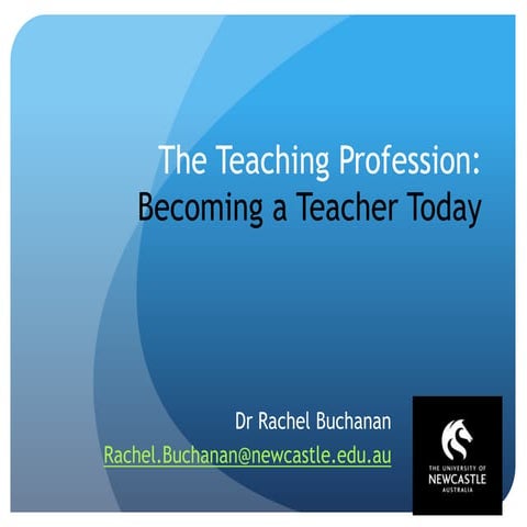 Teaching profession | PPTX