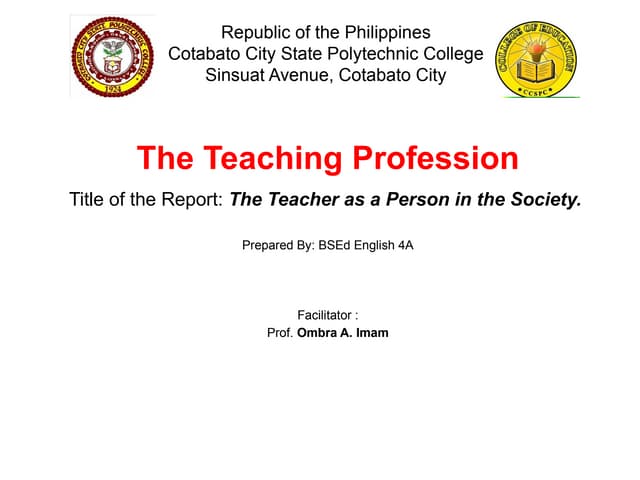 CHAPTER-7-reporting.pptx | Professional School | Postgraduate Education