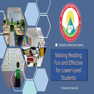 Effective Strategies for Teaching Reading | PPTX