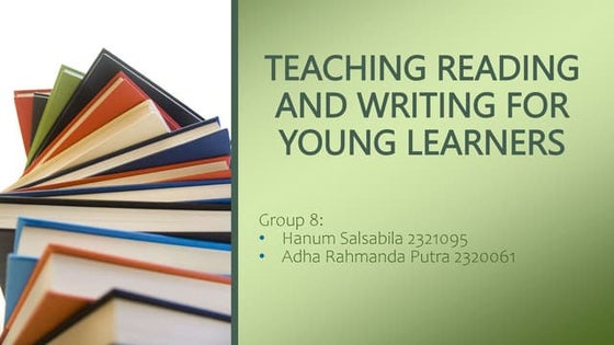 Teaching reading to young learners | PPT