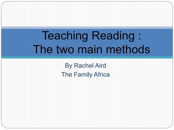 Reading presentation | PPT