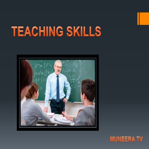 Teaching skills | PPTX